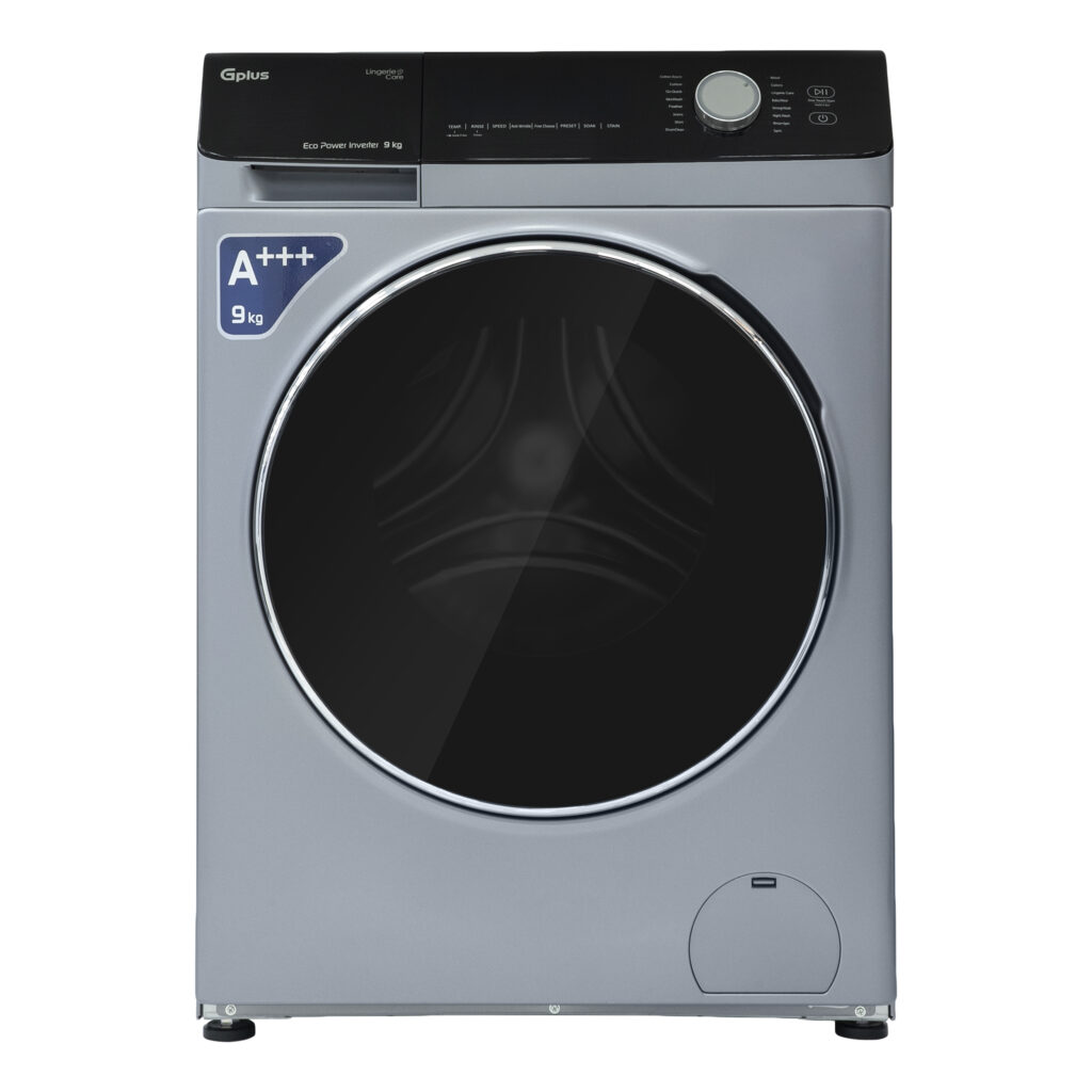 ماشین لباسشویی جی پلاس مدل GWM-M9542T ظرفیت 9 کیلوگرم - قسطی لند
