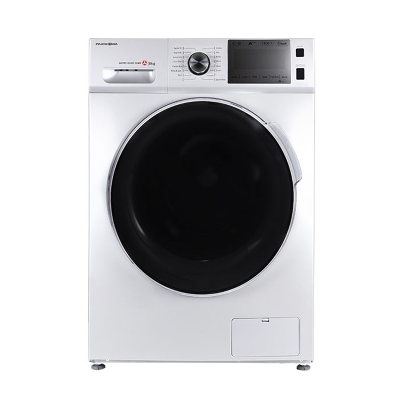 ماشین لباسشویی پاکشوما مدل BWF 40803 WT ظرفیت 8 کیلوگرم - قسطی لند